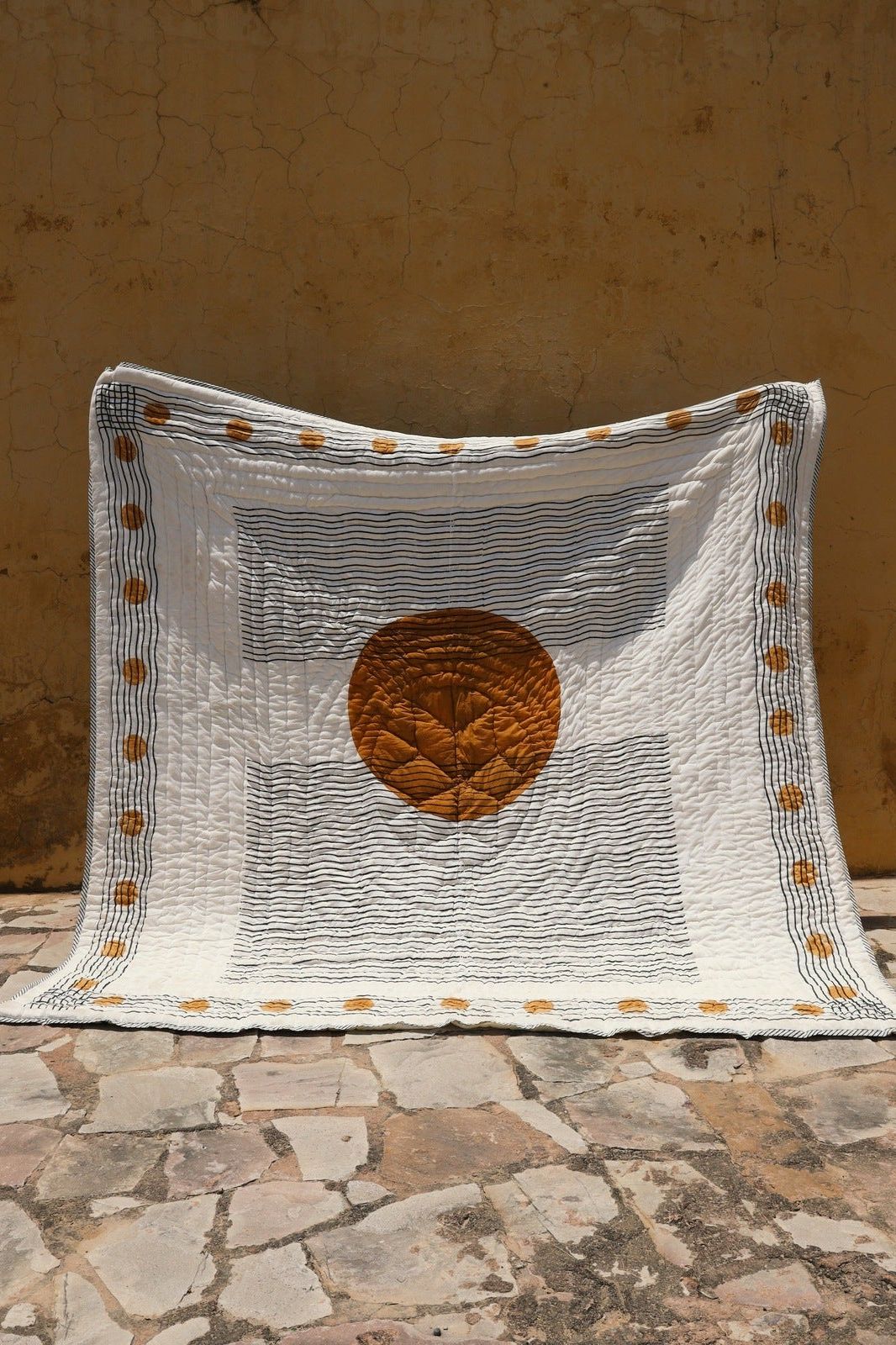 Ascension Quilt - King & Queen - Handmade Brown Moon Design with ...