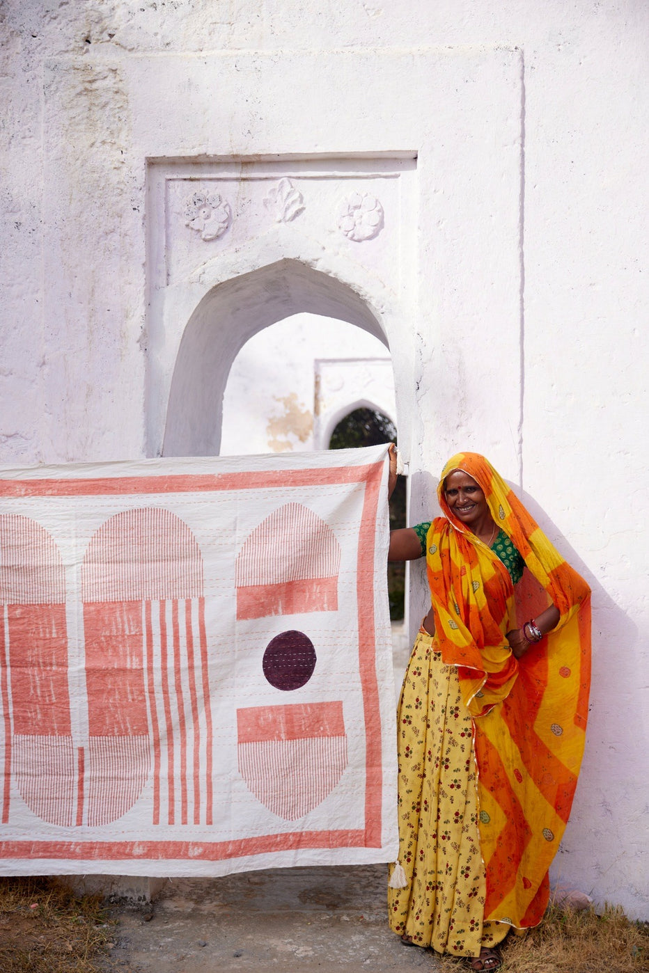 Bauhaus Kantha Throw – CQC LA