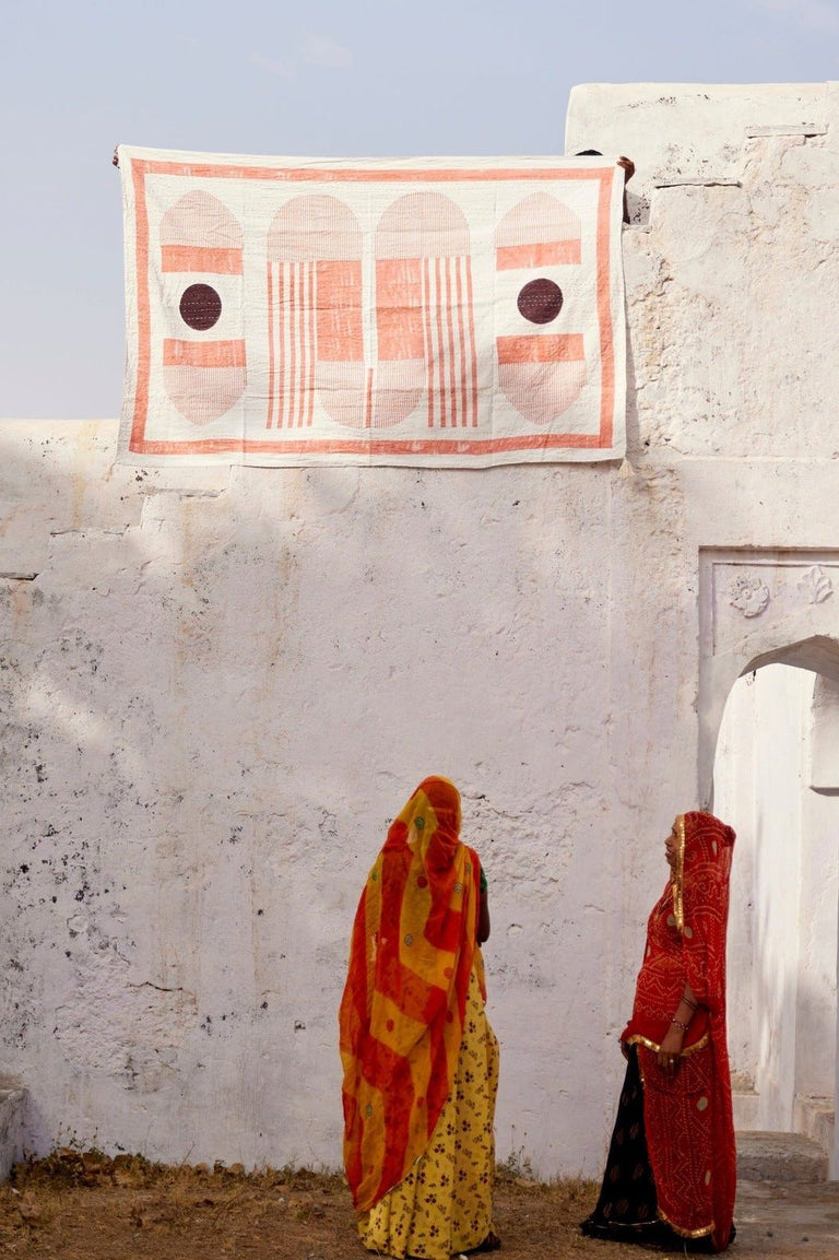 Bauhaus Kantha Throw – CQC LA