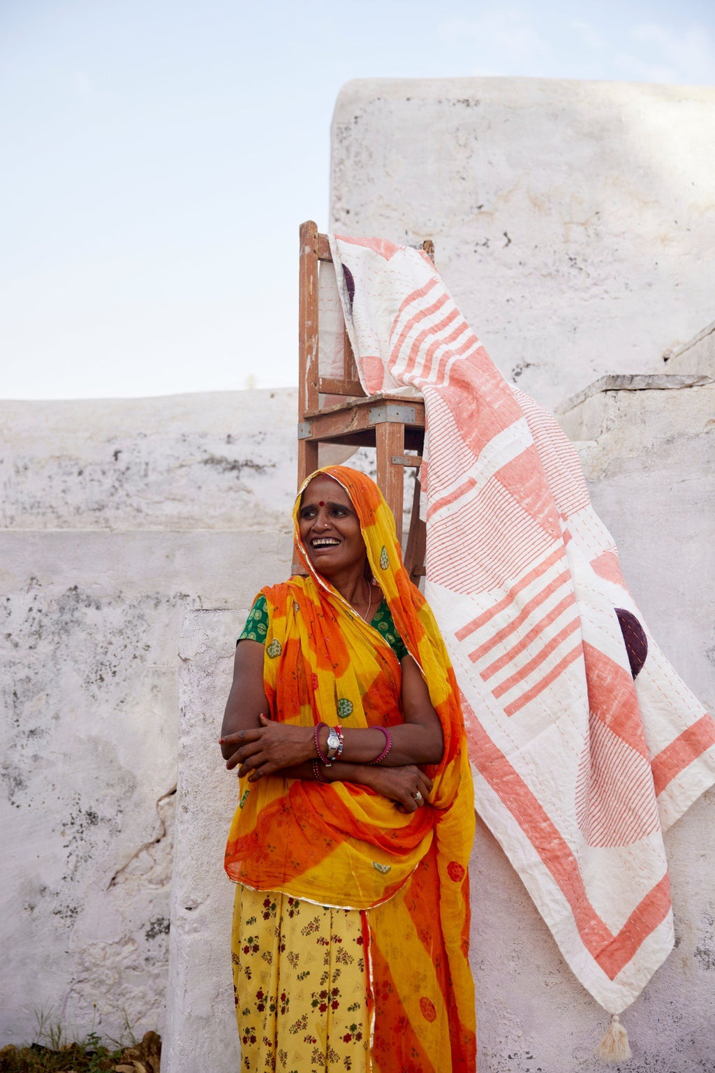 Bauhaus Kantha Throw – CQC LA