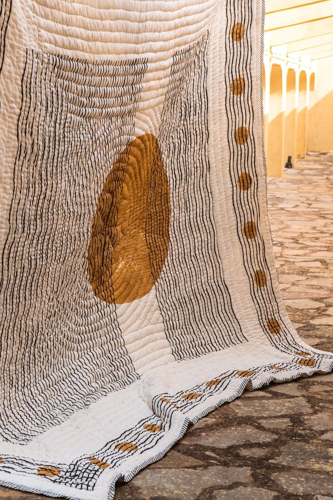 Ascension Quilt - King & Queen - Handmade Brown Moon Design with ...