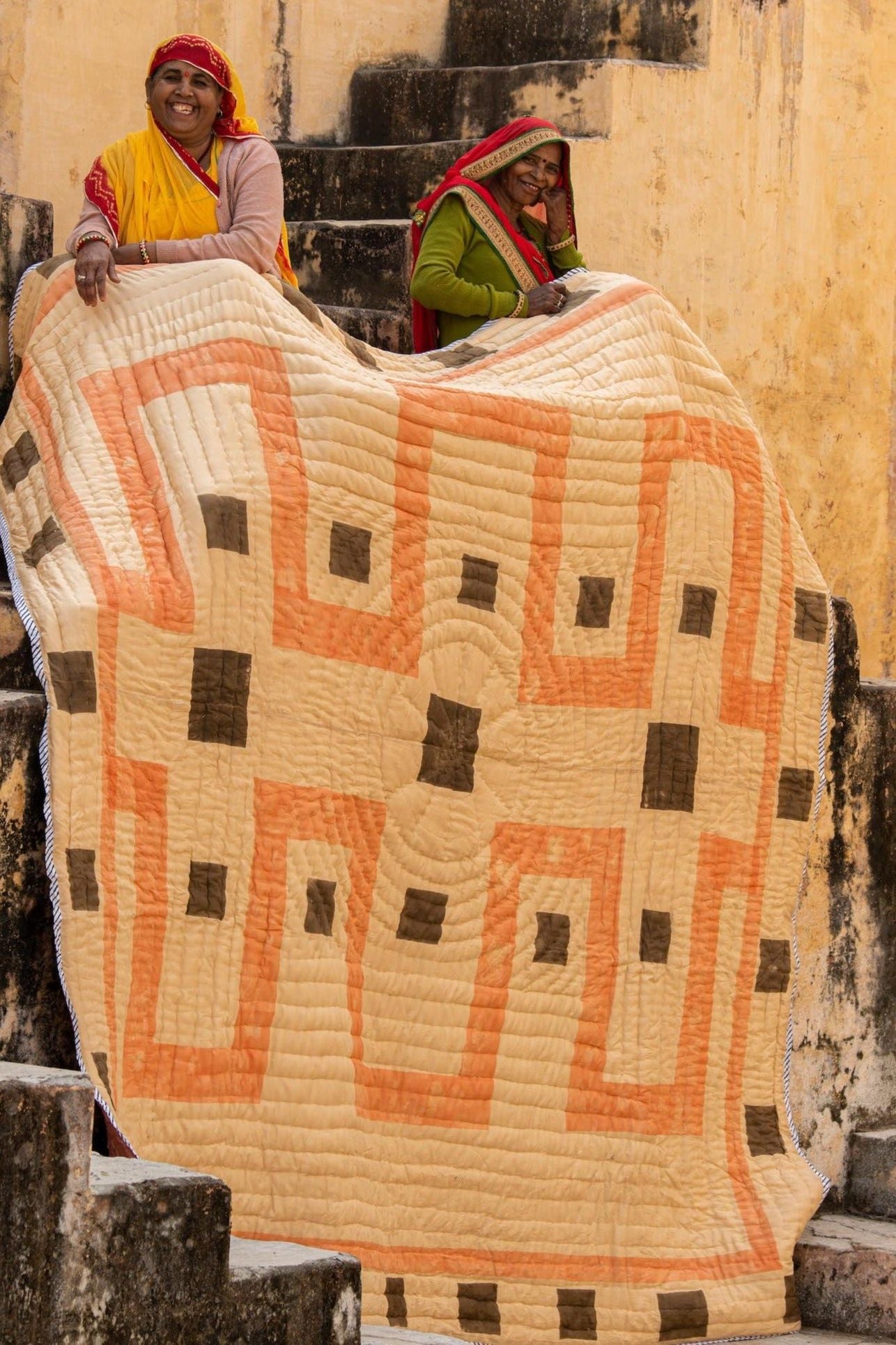Taos Quilt - Handmade in India with 100% Cotton | CQC LA