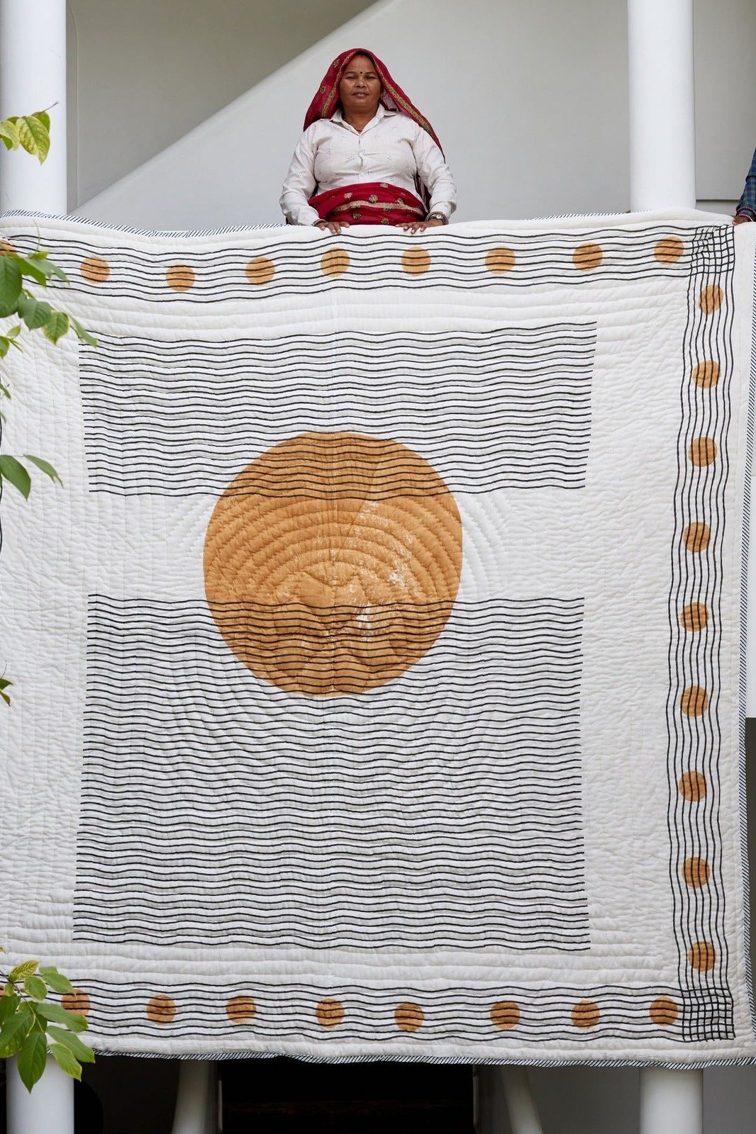 Ascension Quilt - King & Queen - Handmade Brown Moon Design with ...