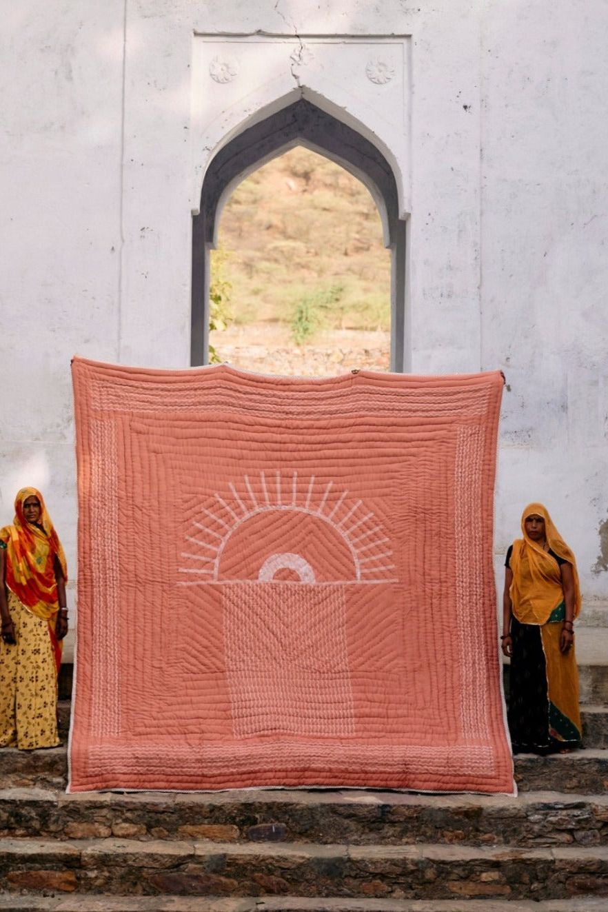 Taos Quilt - Handmade in India with 100% Cotton | CQC LA