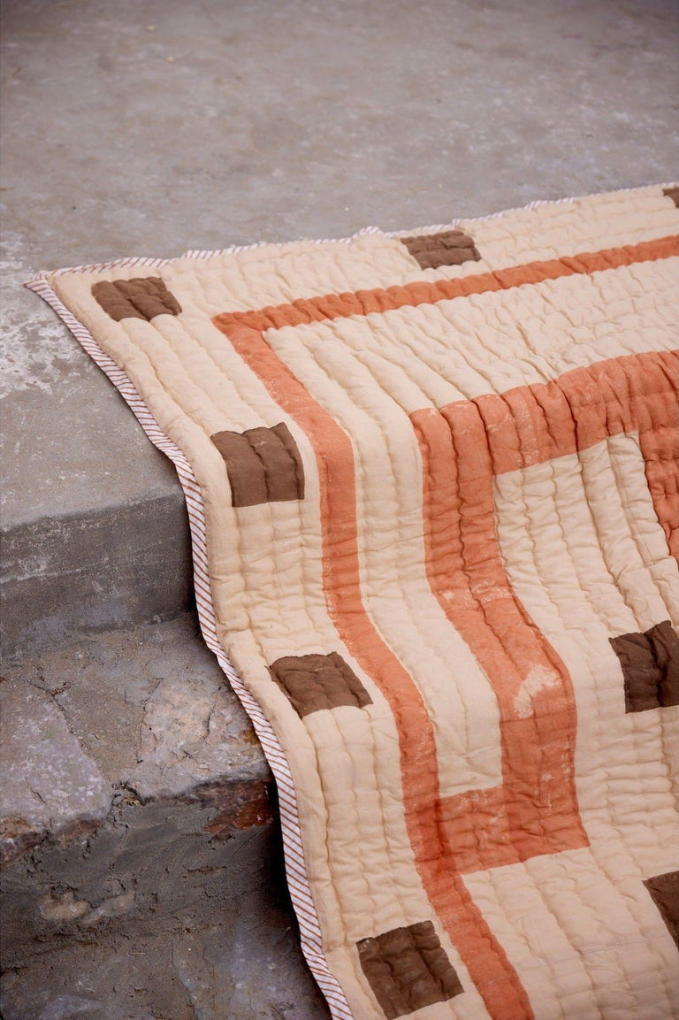 Taos Quilt - Handmade in India with 100% Cotton | CQC LA
